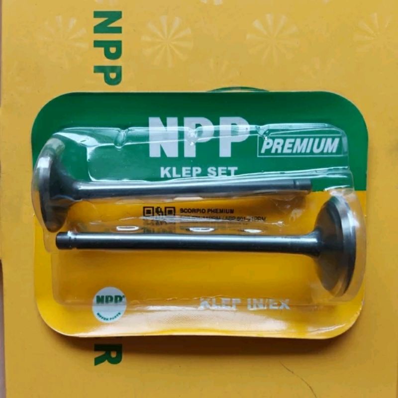 Jual Payung KLEP SET Valve in ex Yamaha Scorpio 5BP 601 11 PRM NPP Premium | Shopee Indonesia
