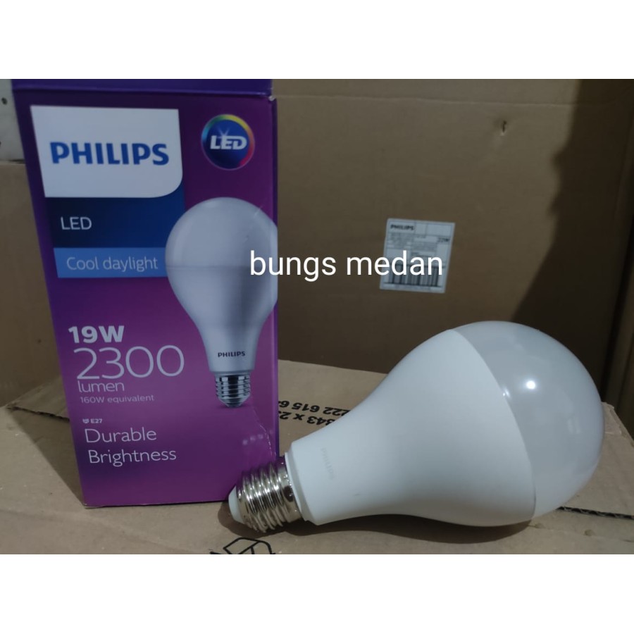 Jual Lampu LED Philips 19W 19 W 19WATT 19 WATT PUTIH BULB CDL LEDBULB | Shopee Indonesia