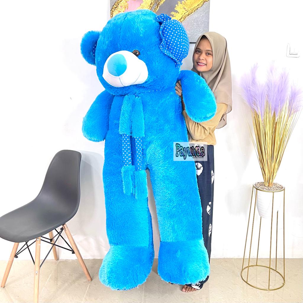 Jual Boneka teddy bear super jumbo besar ukuran 1,6 meter asli produk ...