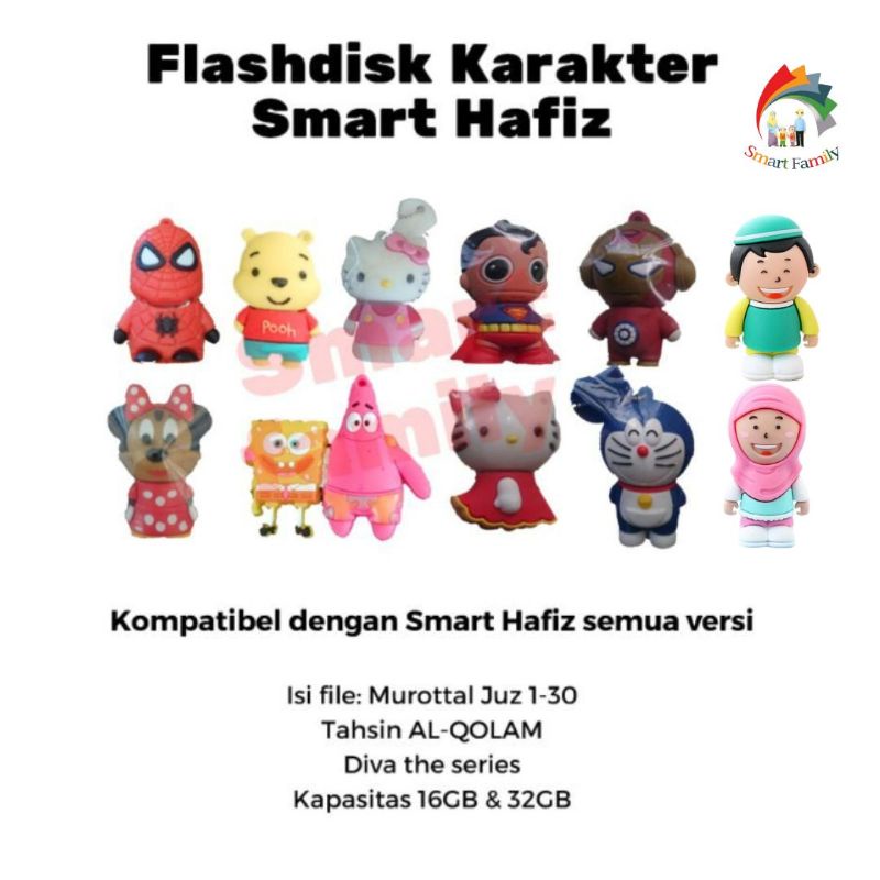Jual Flashdisk USB Smart Hafiz Smart Ressa Smart Phone Dmart TV Bonus ...