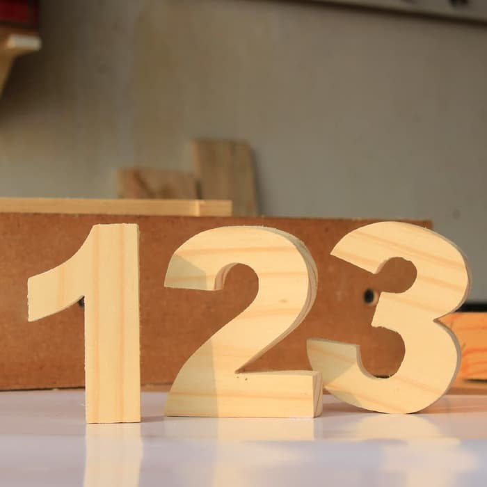 Jual Langsung Order angka kayu - huruf kayu - nomor rumah Limited ...