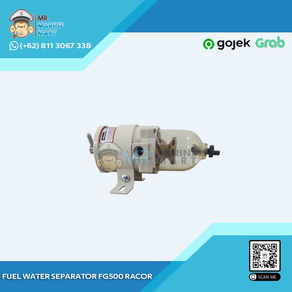 Jual Water separator Racor FG500 Diesel Fuel filter parker racor 500FG ...