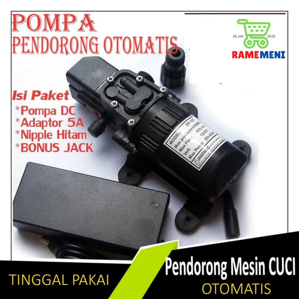 Jual Pompa Pendorong MESIN CUCI Otomatis Serbaguna DP 537 nipple ...