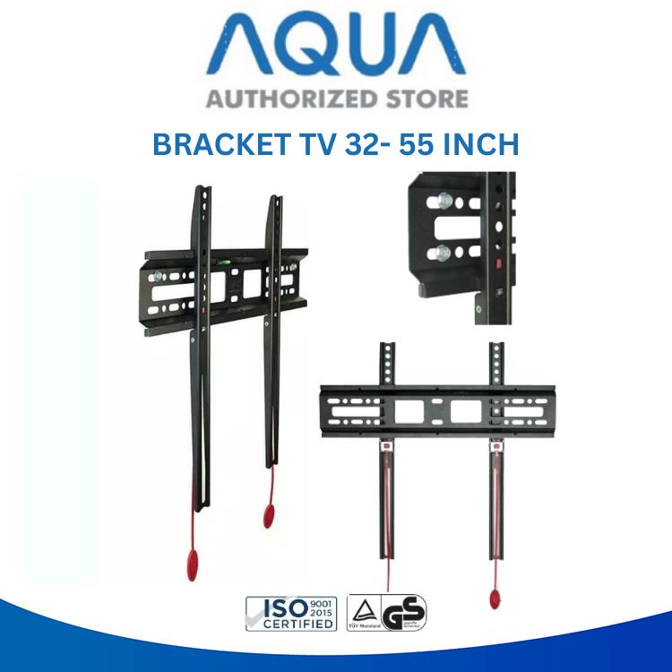 Jual AQUA Elektronik Bracket TV LED 17-43 inch Wall Bracket / Bracket ...