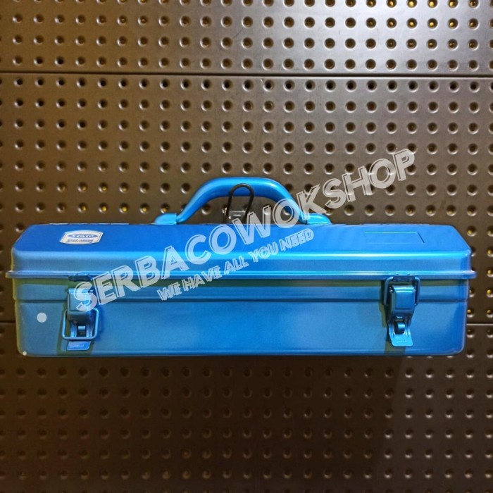 Jual TOYO Y-410 Tool Box Besi 1 Susun Ori Japan Toolbox Besi 41x15x12 cm | Shopee Indonesia