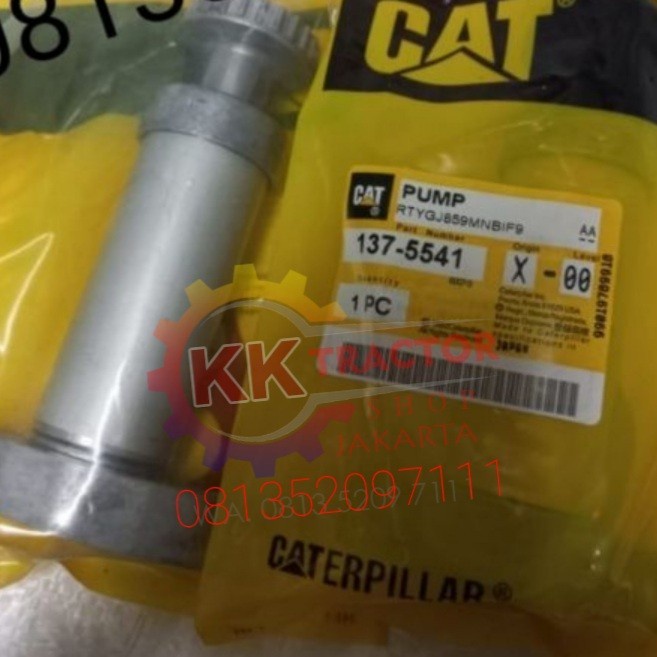 Jual pompa solar cat320d 137-5541 priming pump cat320d fuel pump ...