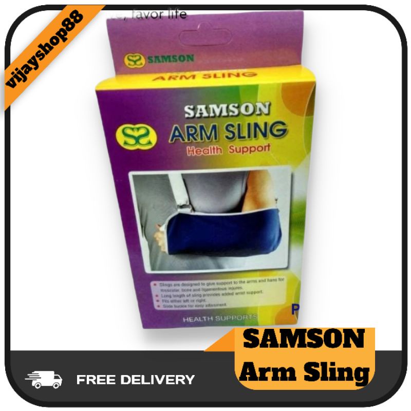 Jual arm sling samson / penyangga tangan / alat penopang tubuh | Shopee ...
