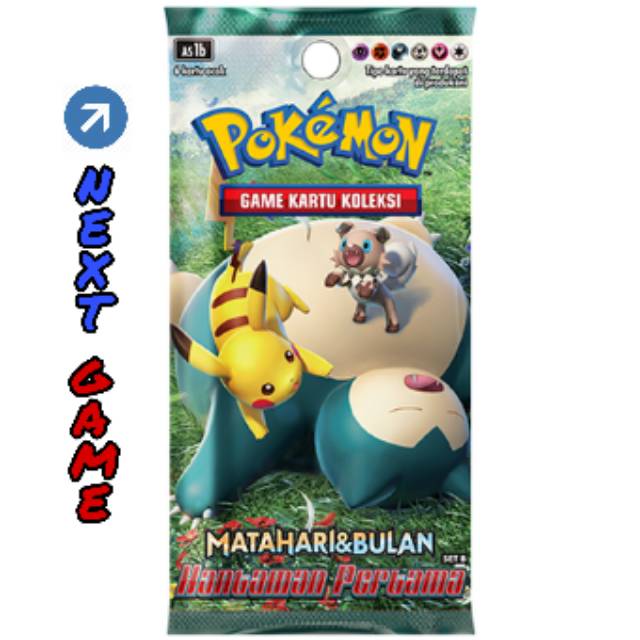 Jual Pokemon TCG Indonesia Booster AS1b Set B Matahari dan Bulan | Shopee Indonesia