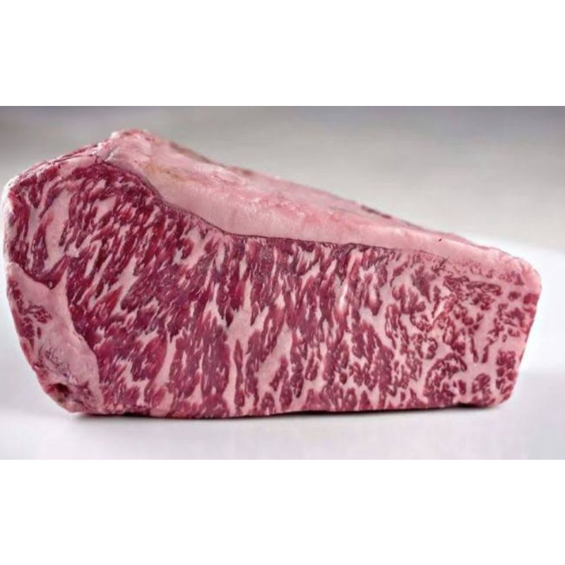 Jual Kagoshima Wagyu A5 Striploin whole Cut premium Japanese Wagyu | Shopee Indonesia