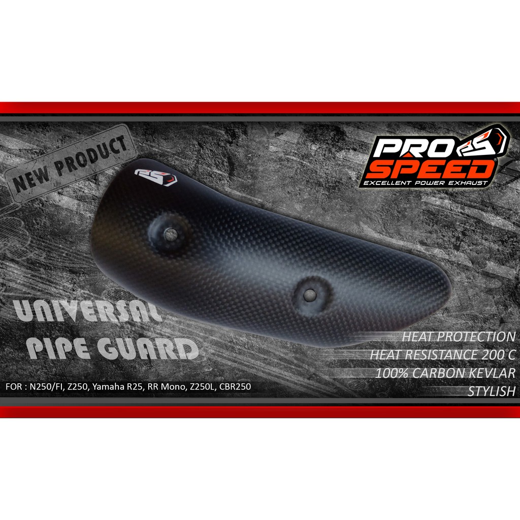 Jual Prospeed Pipe Guard 250 Carbon | Shopee Indonesia
