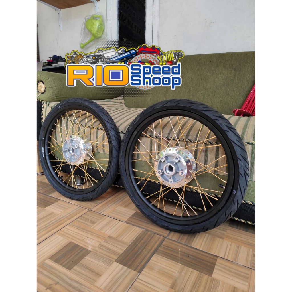 Jual Velg Jari Jari Vixion Old Dan Vixion New Full Set Plus Ban ...