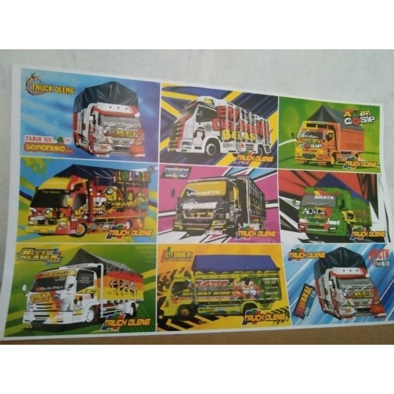 Jual stiker truk oleng | Shopee Indonesia