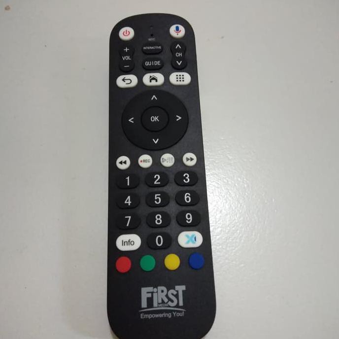 Jual Remote Remot Stb (Set Top Box) First Media X1 Smart Bok4K Prime ...