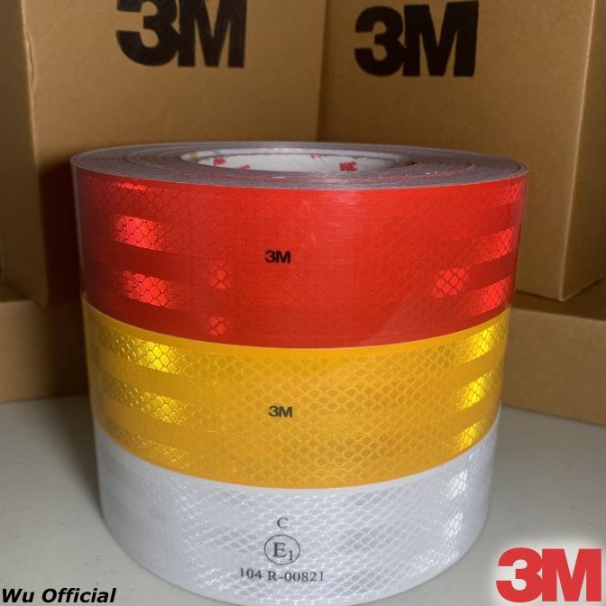 Jual Stiker Reflektor Logo 3M Sticker Uji Kir Dishub Pemantul Cahaya ...