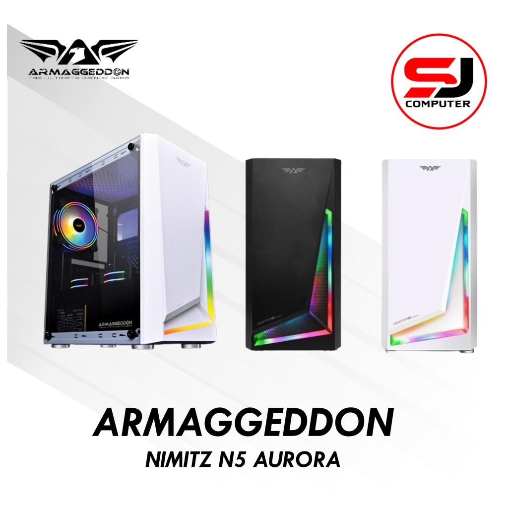 Jual Casing PC Gaming Armagedon Nimitz N5 | Shopee Indonesia