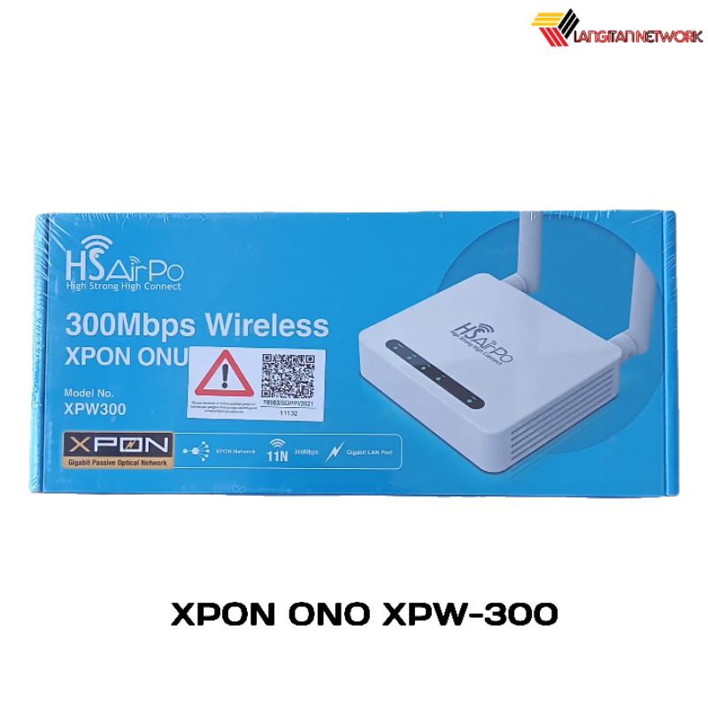 Jual HSAIRPO XPW300 300Mbps wireless 1GE+WIFI 2.4 XPON ONU/ONT | Shopee Indonesia