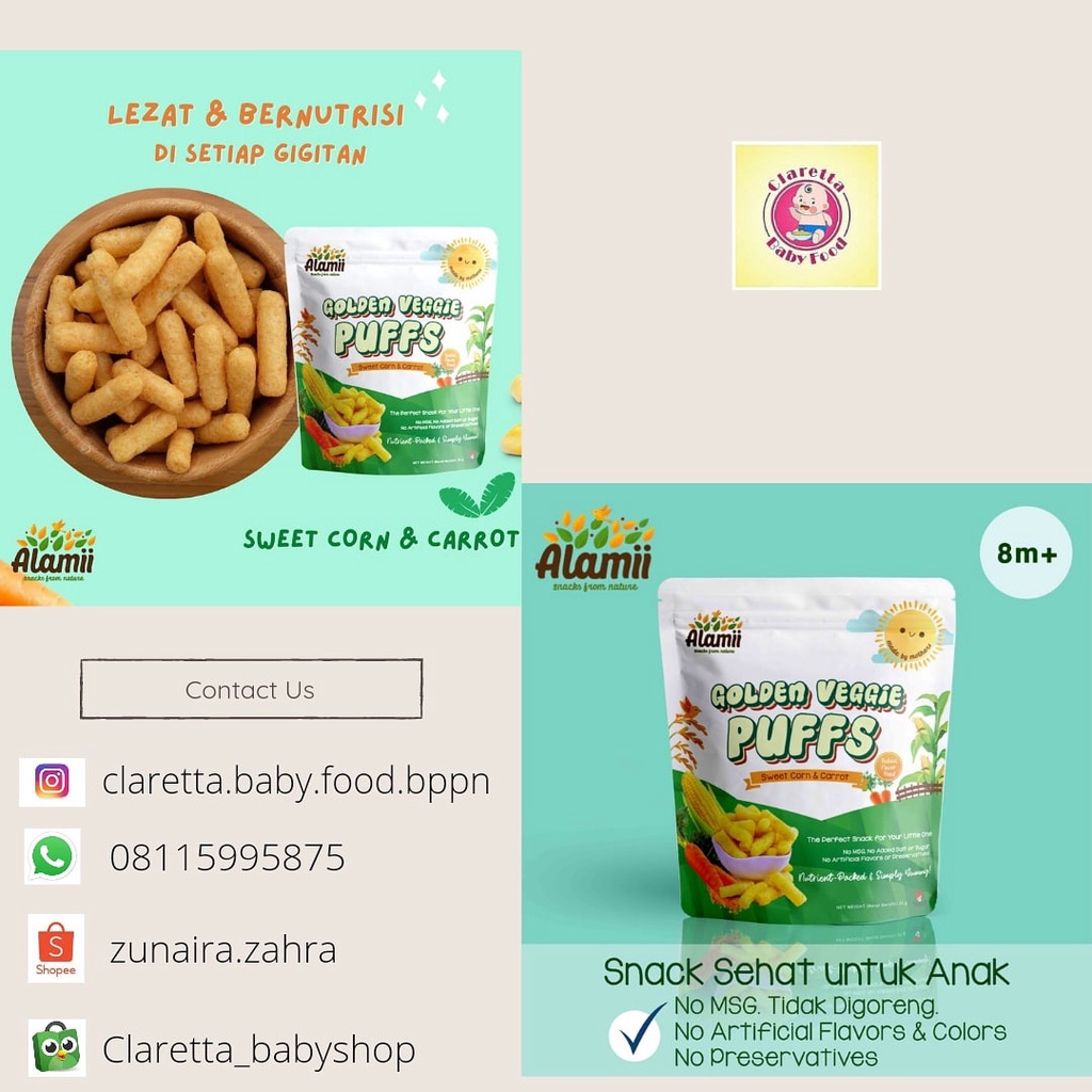Jual ALAMI STICK PUFF SNACK BAYI DAN ANAK | Shopee Indonesia