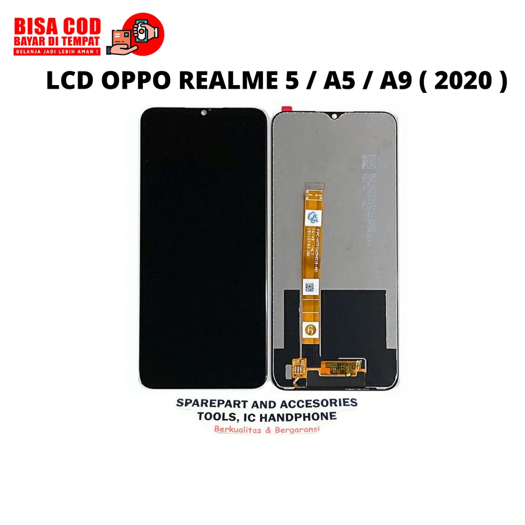Jual LCD REALME 5 / A5 2020 / A9 2020 FULLSET ORIGINAL | Shopee Indonesia