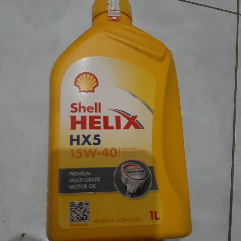 Jual Shell helix hx5 15w-40 1L | Shopee Indonesia
