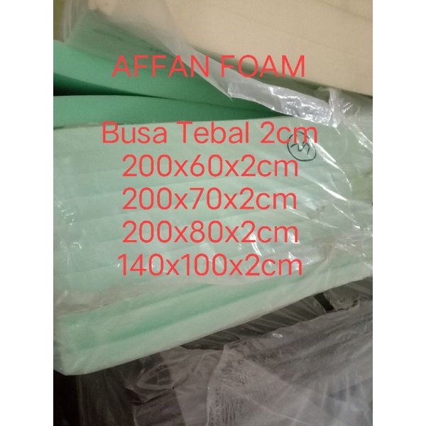 Jual Busa Lembaran Densiti 23, ketebalan 2cm | Shopee Indonesia