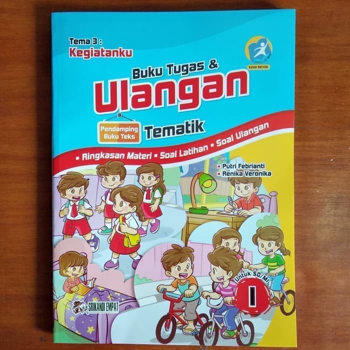 Jual Buku Tugas And Ulangan Tematik Sd Kelas 1 Tema 3 Kegiatanku Shopee