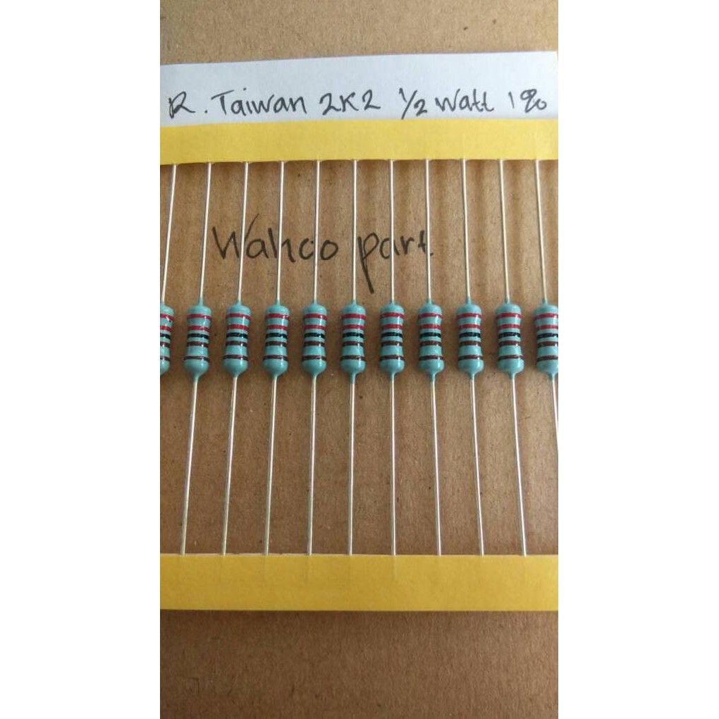 Jual PE478457- RESISTOR 2K2 1/2 WATT 1% TAIWAN METAL FILM T54R88YS ...