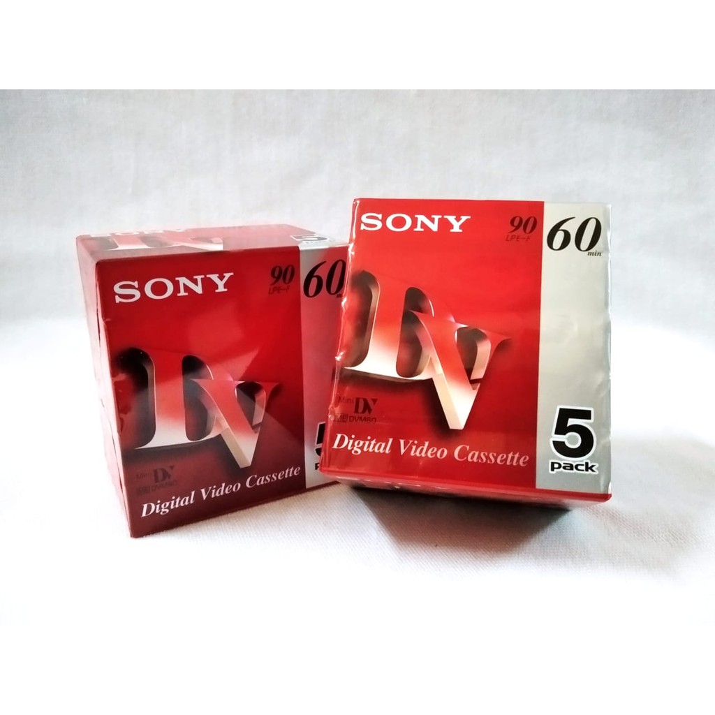 Jual Kaset Handycam Mini DV Sony 60 Menit | Shopee Indonesia