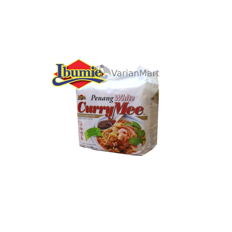 Jual IBUMIE PENANG White Curry Mee Instant 420 gr / Mie Kari Malaysia ...
