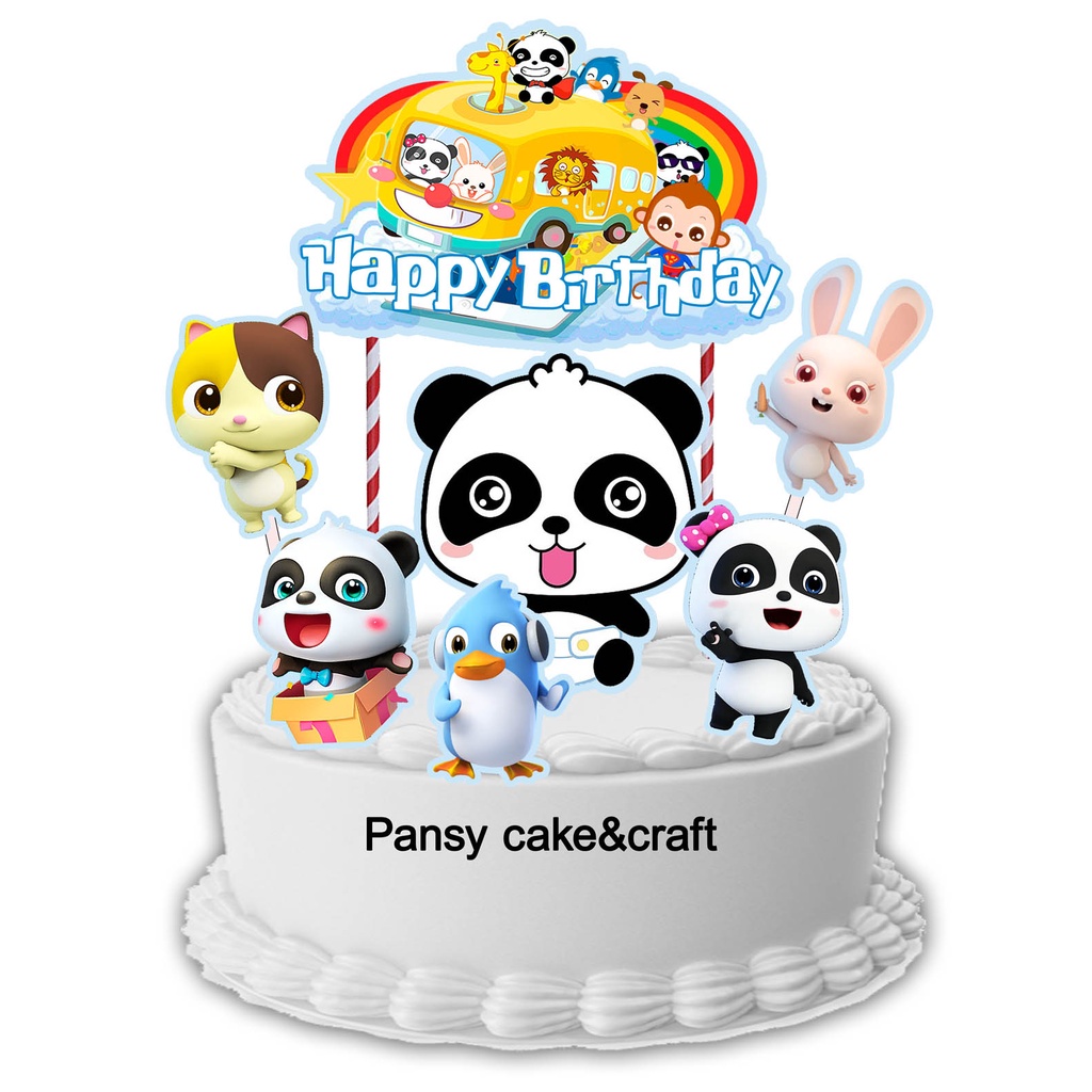 Jual Cake topper Baby Bus Big EKONOMIS | Shopee Indonesia