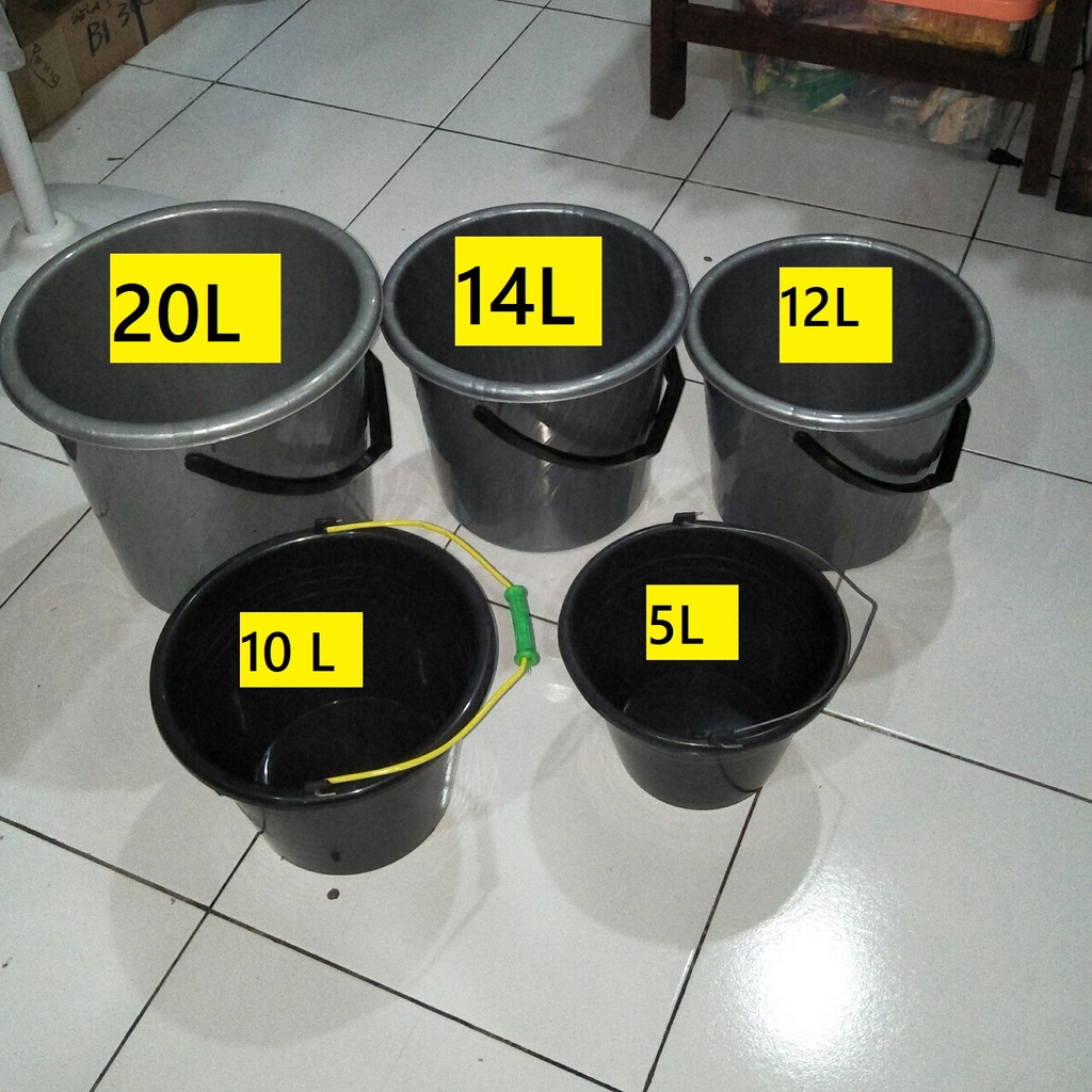 Jual (GRAB/GOJEK)ember mikiwa 12,14,20liter ember cor 5 & 10 liter ...