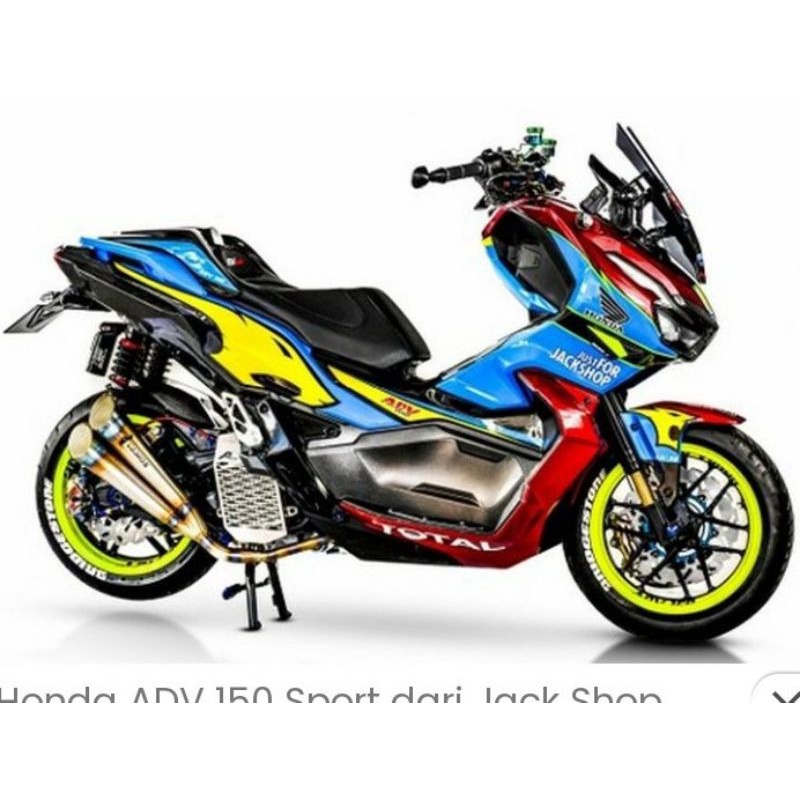 Jual Dekal sticker motor Adv motif super keren news | Shopee Indonesia