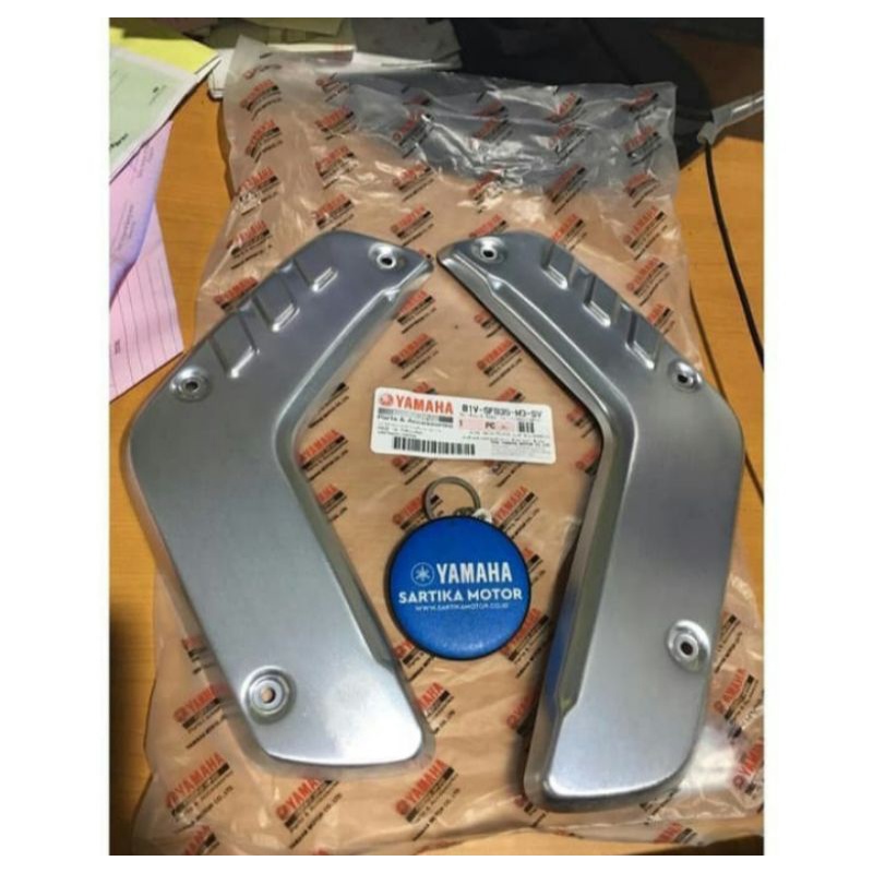 Jual Side Skid Plate /R Silver Yamaha XSR 155 set asli yamaha part asli ...