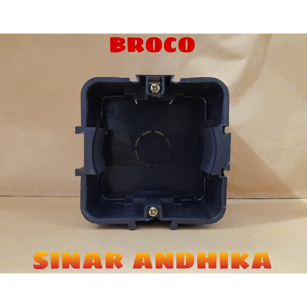 Jual INBOW DUS / BOX SINGLE HITAM BROCO B101-53 | Shopee Indonesia