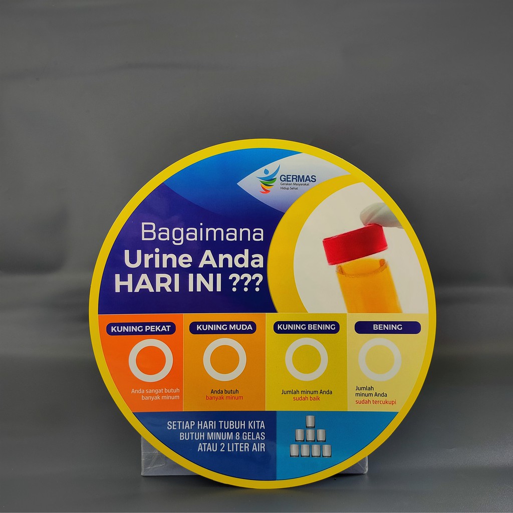 Jual Stiker Indikator Urine | Stiker Vinyl Indikator Warna Urine ...