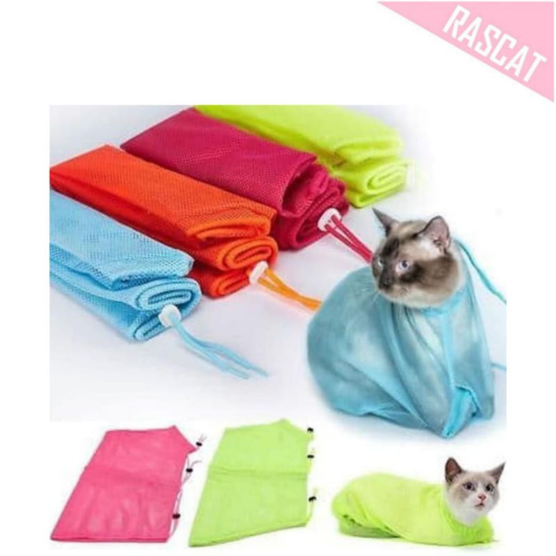 Jual Jaring Grooming Kucing - Solusi Praktis Memandikan Kucing | Shopee ...