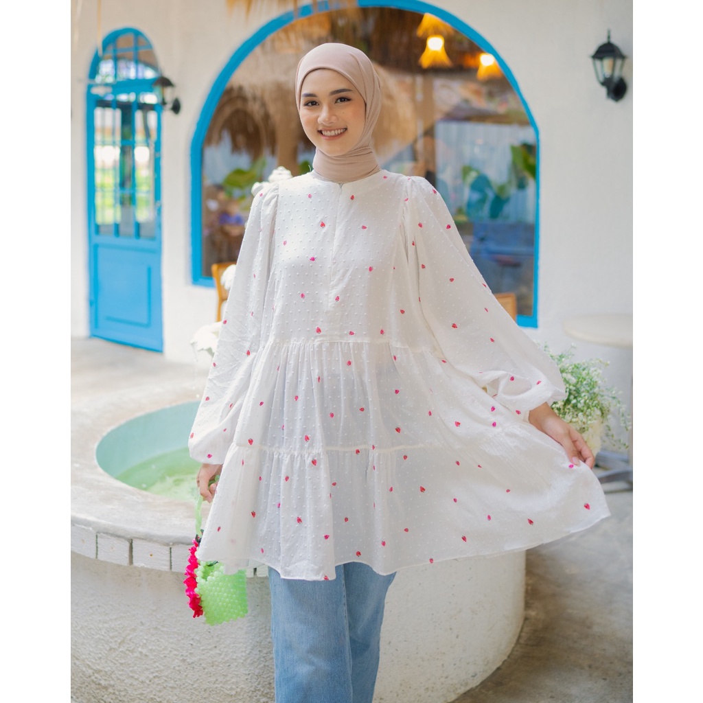 Jual Haidee & Orlin - Ora Tunic (PILIH PATTERN) | Shopee Indonesia