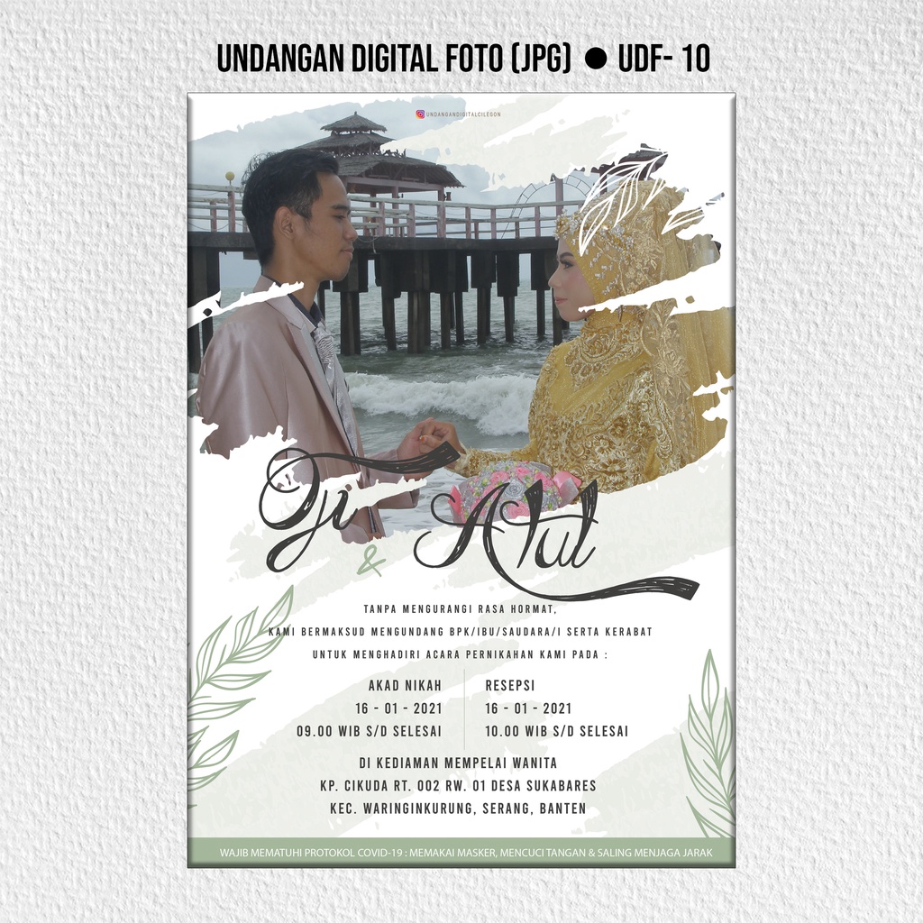 Jual Undangan Digital Foto (.Jpg) Part 2 | Shopee Indonesia