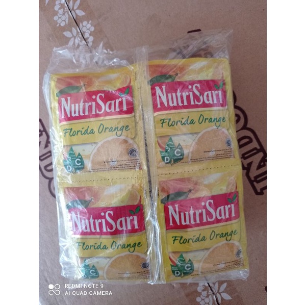 Jual NUTRISARI FLORIDA ORANGE 1pack isi 4rtg (40sachet) | Shopee Indonesia