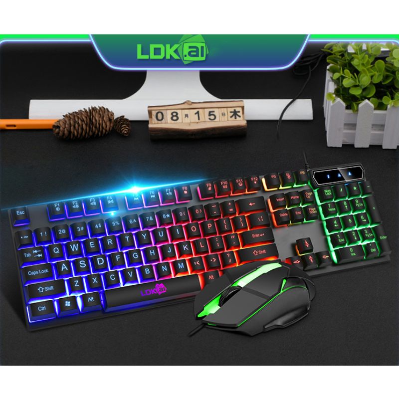 Jual LDKAI R260 & LEOPARD G20 Gaming Keyboard RGB LED Wired | Shopee ...