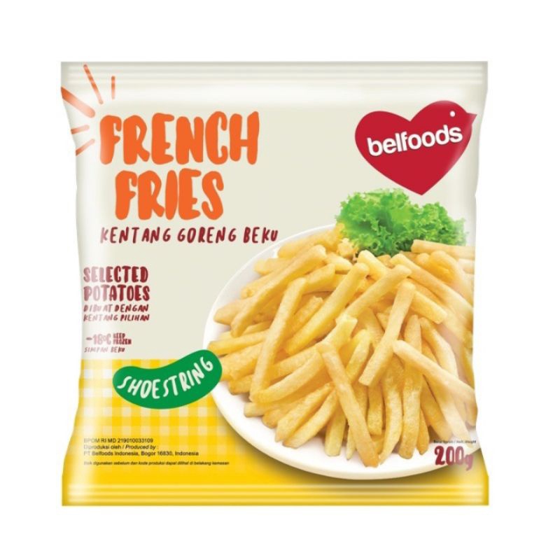 Jual BELFOODS KENTANG SP SINGLE PACK 200gr | Shopee Indonesia