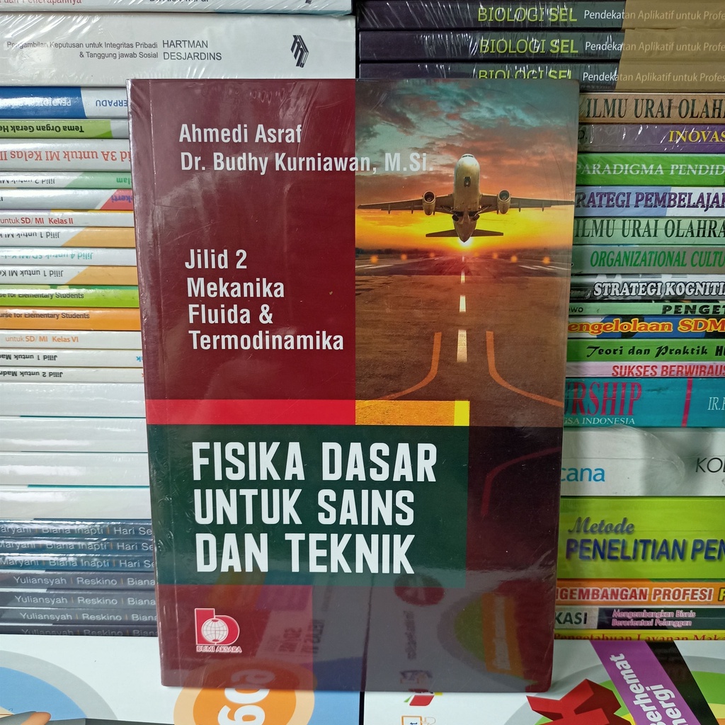 Jual Buku Fisika Dasar Untuk Sains dan Teknik Jilid 2 : Mekanika Fluida & Termodinamika - Ahmedi ...
