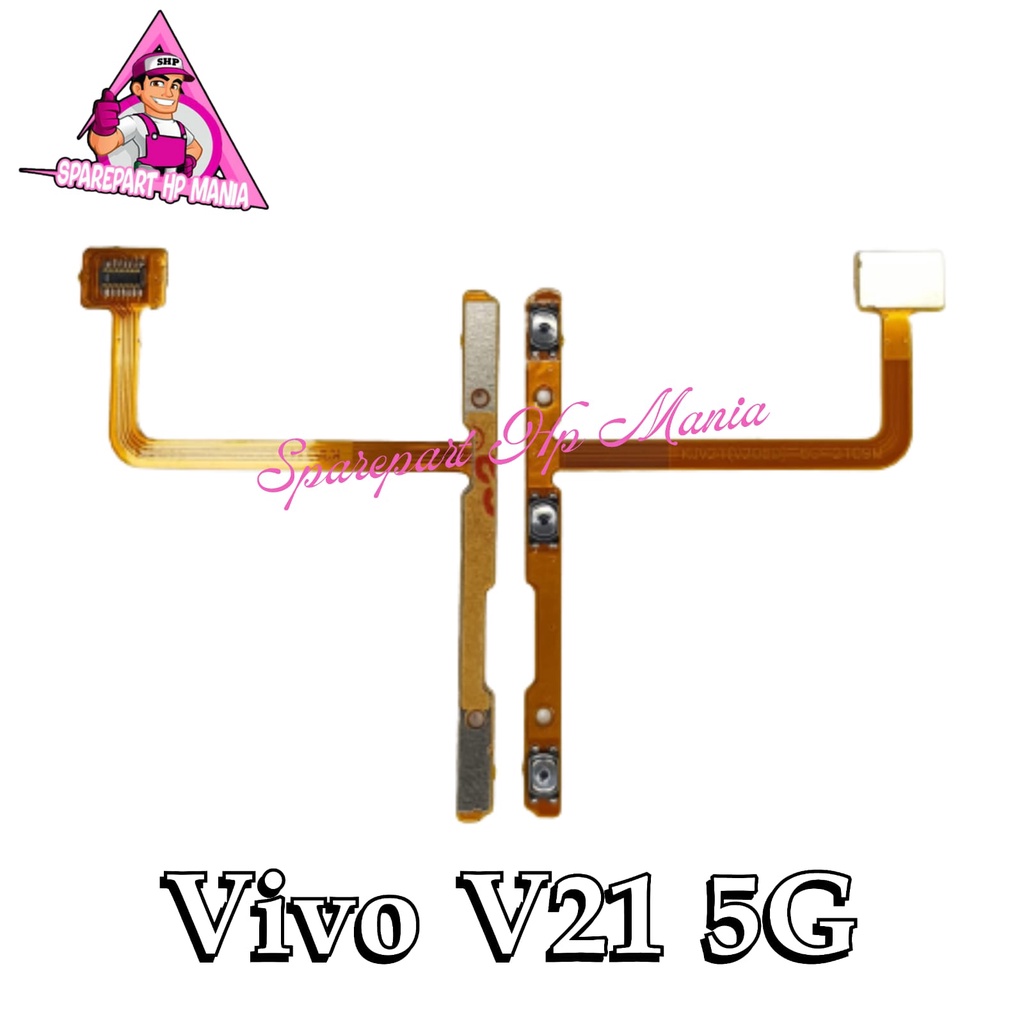 Jual FLEXIBLE ON OFF VOLUME VIVO V21 5G FLEX SWITCH TOMBOL POWER ORIGINAL | Shopee Indonesia