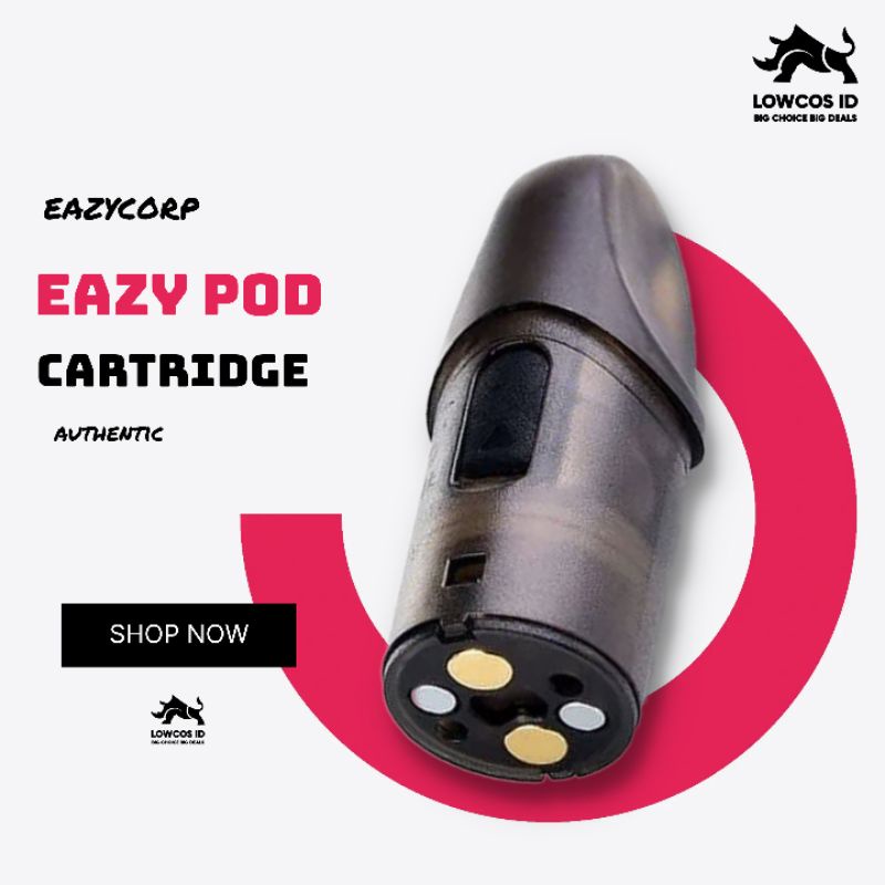 Jual CARTRIDGE EAZY POD ORIGINAL SATUAN Lowcos ID | Shopee Indonesia