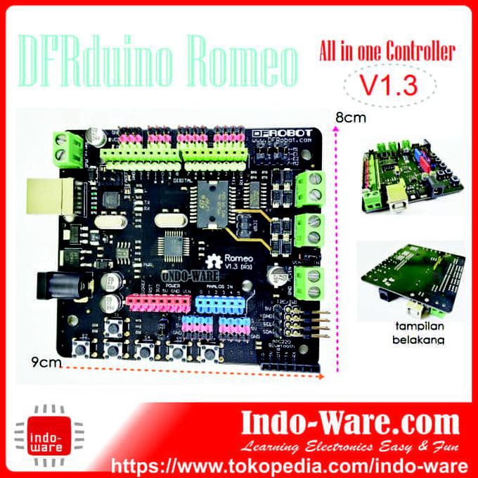 Jual DFRduino Romeo-All in one Controller V1.3 invepow21 | Shopee Indonesia