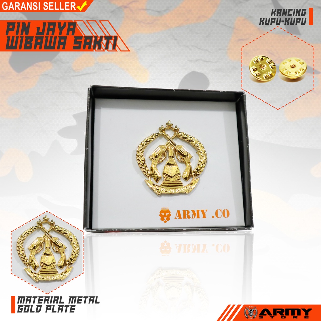Jual Pin Jaya Wibawa Sakti / Brevet wing Provos | Shopee Indonesia