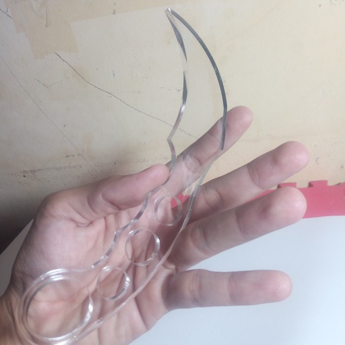 Jual ( BISA COD ) Karambit Dummy Mika Karambit latihan Kali Gear Model ...