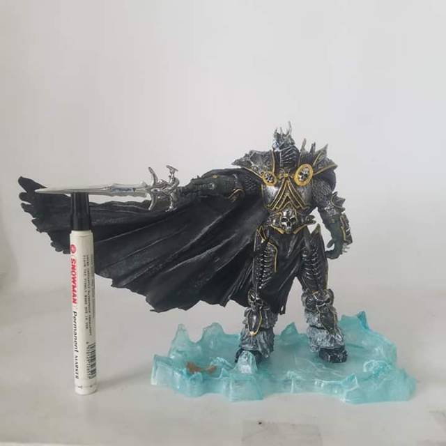 Jual Mainan figure statue lichking world of warcraft the lich king DC ...