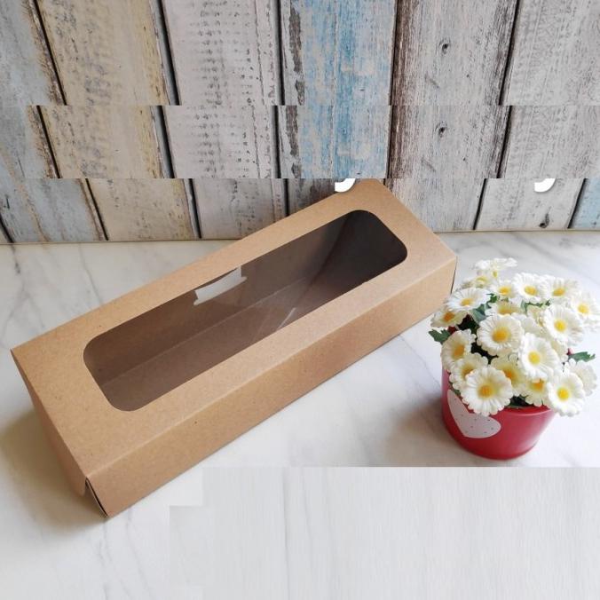 Jual Box Mika Craft Coklat 30x10x5 CM | Shopee Indonesia