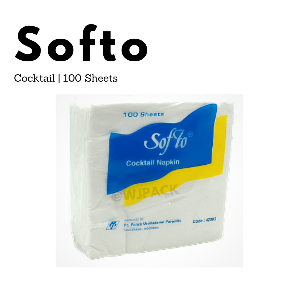 Jual TISSUE SOFTO ISI 100SHEET/PC | Shopee Indonesia