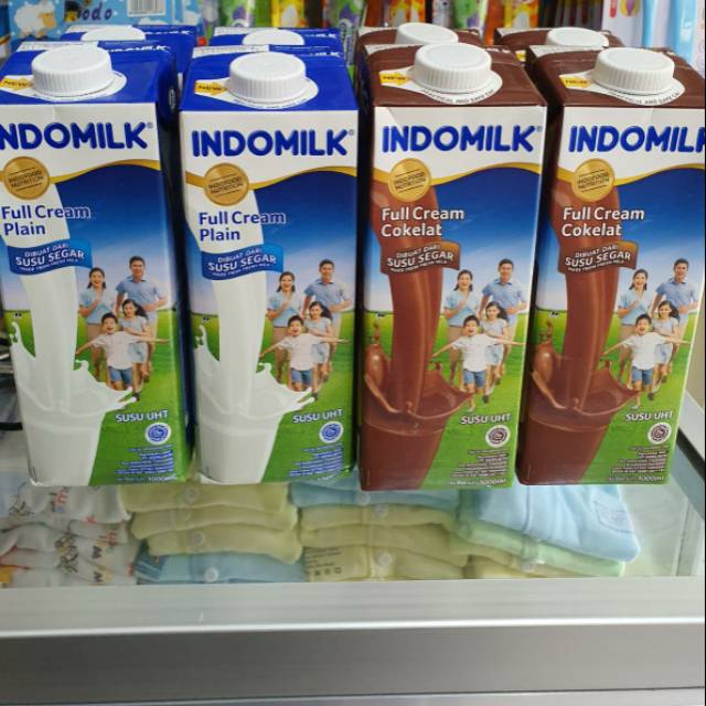 Jual Indomilk UHT cair 1 liter | Shopee Indonesia
